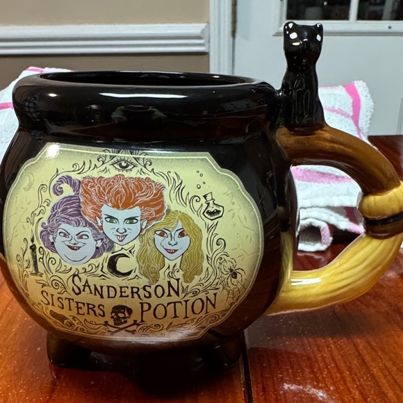 Disney | Dining | Disney Sanderson Sisters Potion Mug Black And Brown ...